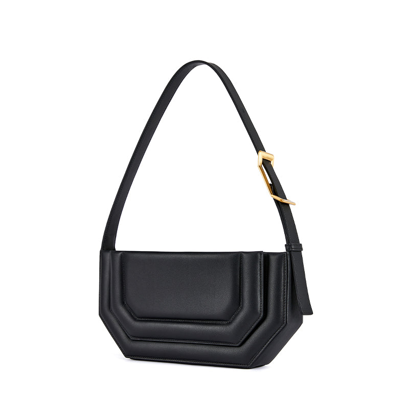YEE SI-yee si by YEE SI-Echo-Designer Shoulder Bag-Black